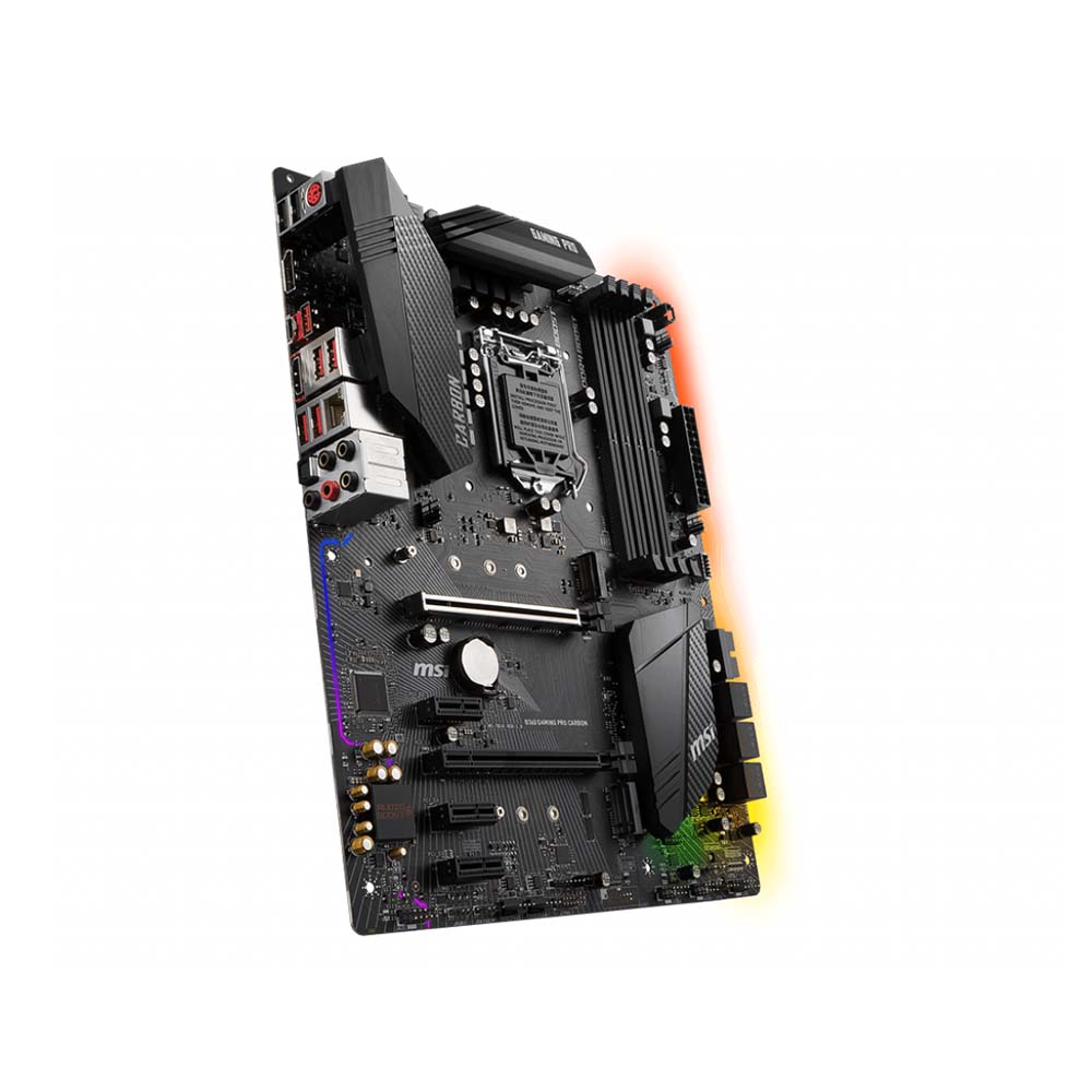 Mainboard MSI B360 GAMING PRO CARBON (Intel B360, LGA 1151-v2, ATX, 4 ...