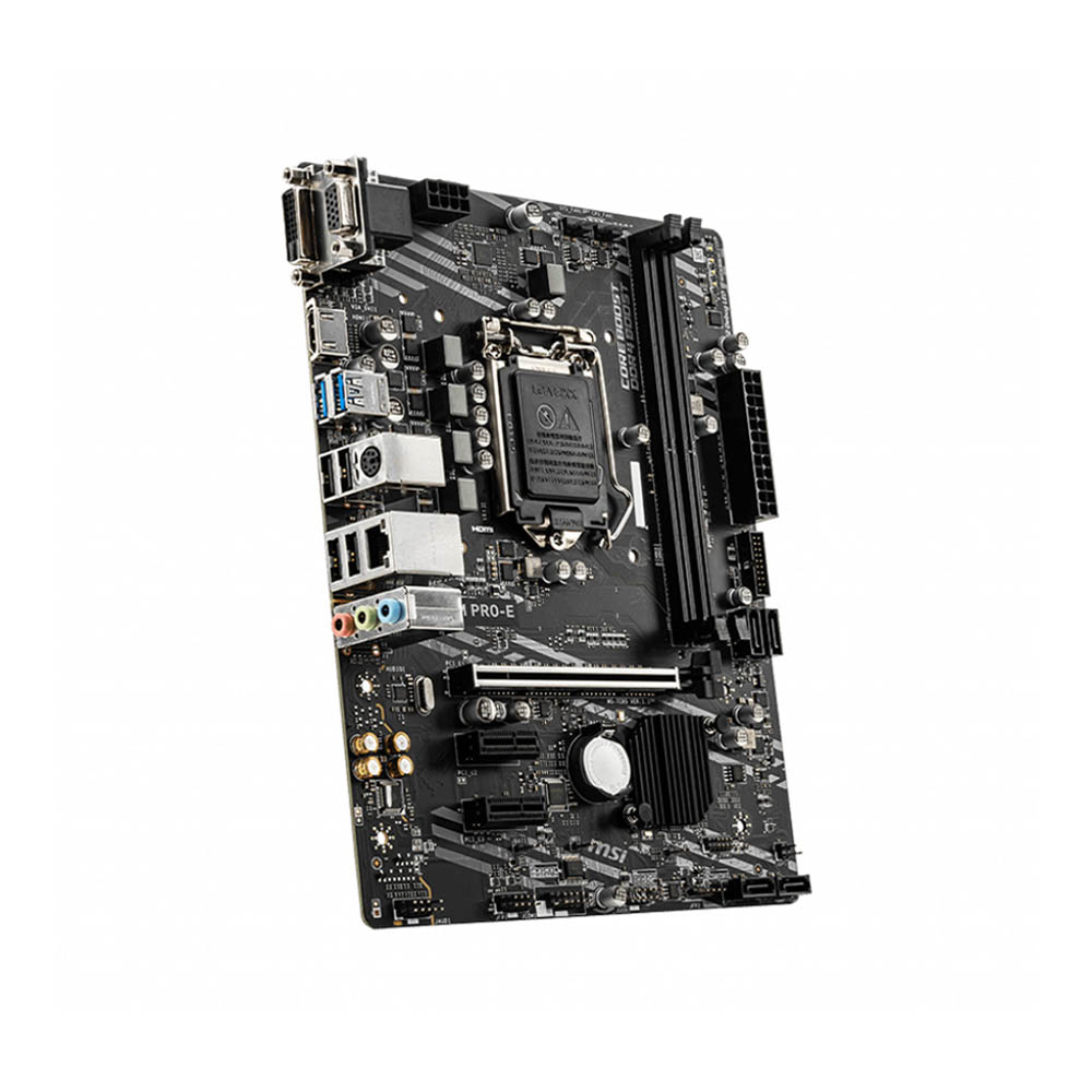 Mainboard MSI H410M PRO-E (Intel H410, Socket 1200, m-ATX, 2 khe RAM DDR4)